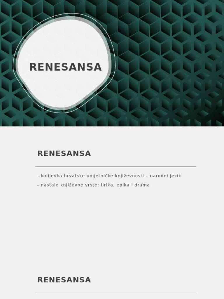 Renesansa | PDF