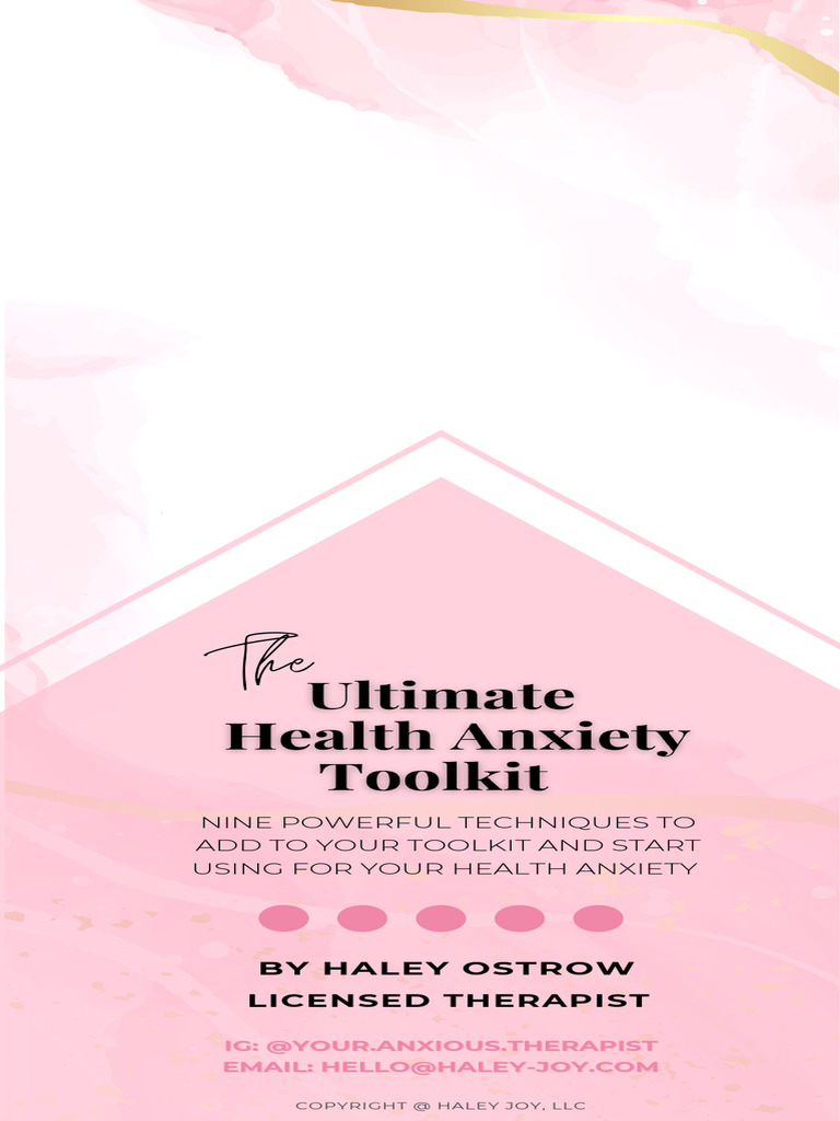 The Ultimate Health Anxiety Toolkit | PDF