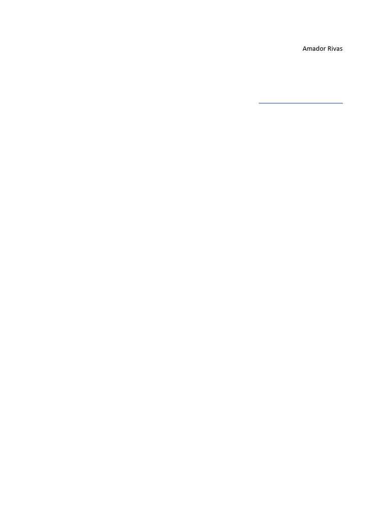 Amador Rivas | PDF