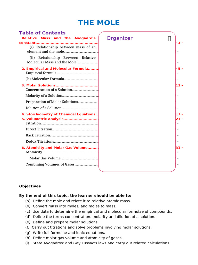 3.2 The Mole-1 | PDF
