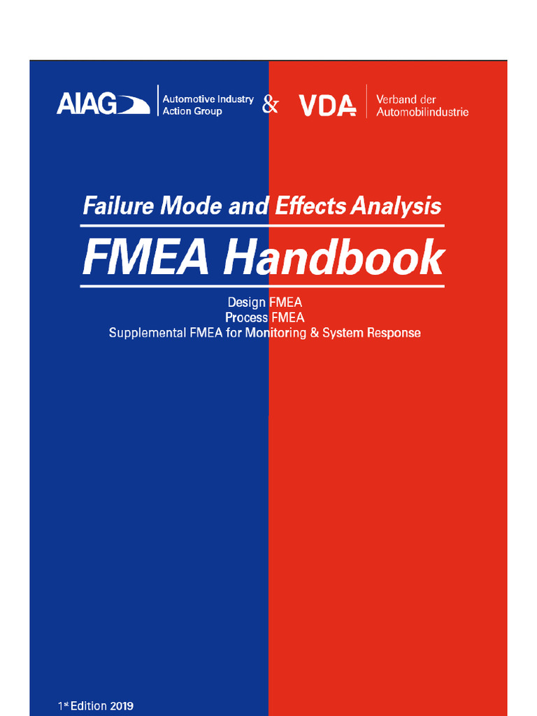 Manual FMEA VDA & AIAG 1 Edition | PDF