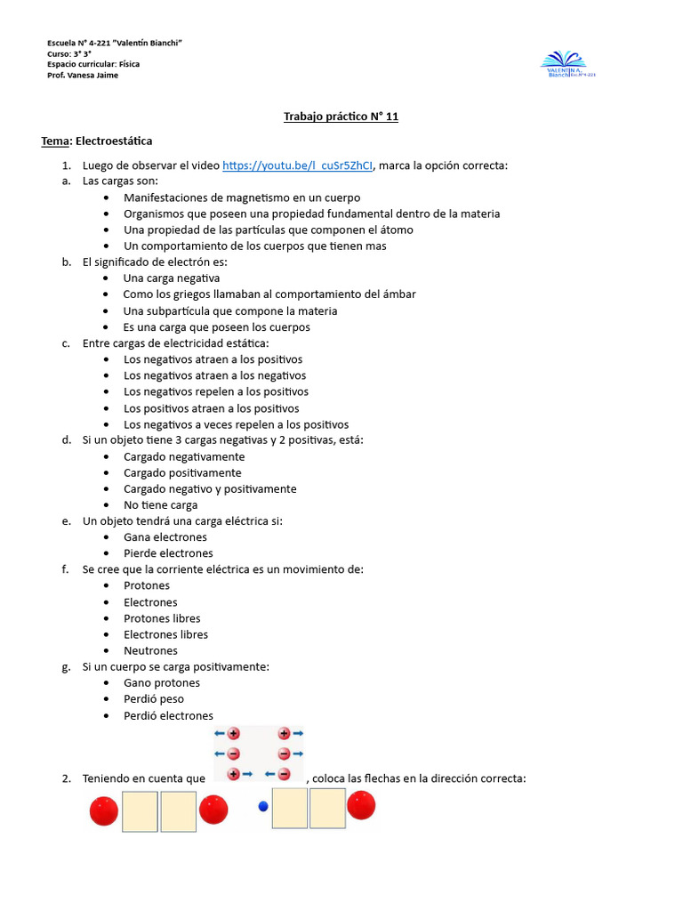 TP11 Física 2024 | PDF