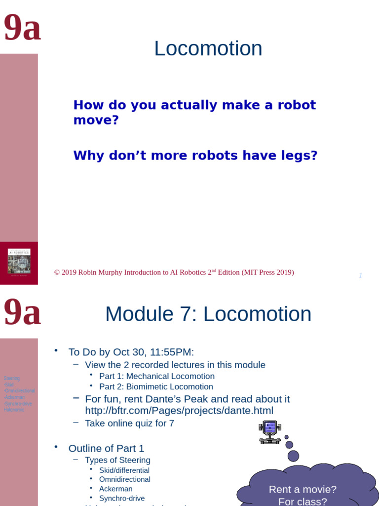 CH 9 A Locomotion | PDF