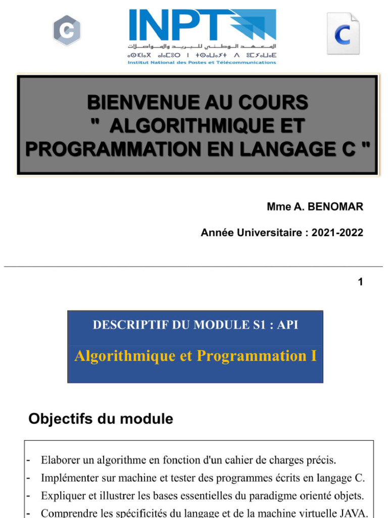 chap1_2_langageC_benomar | PDF