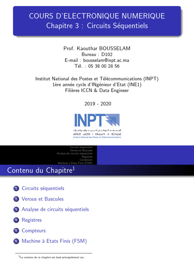 Cours EN Chap3 | PDF