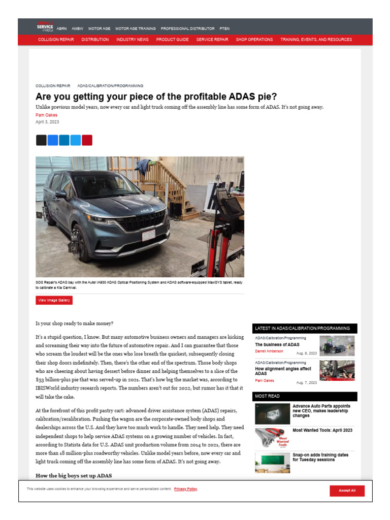 collision-shop-issues-with-calibrationrecalibration-of-adas | PDF