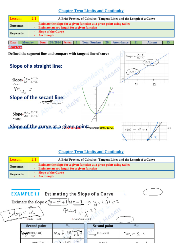 Lesson 2-1 G12 ADV-A S1 24-25 | PDF