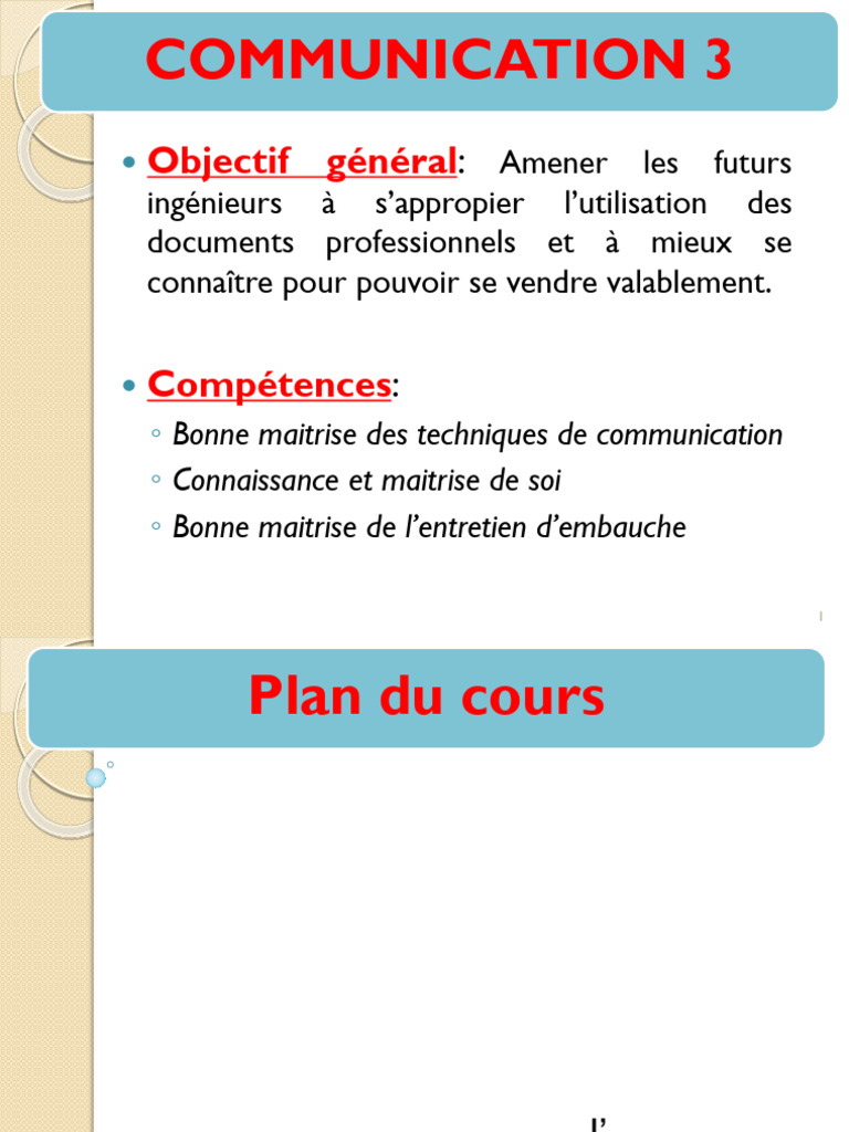 CHAPITRE 1 (Généralités Et Rappels) | PDF