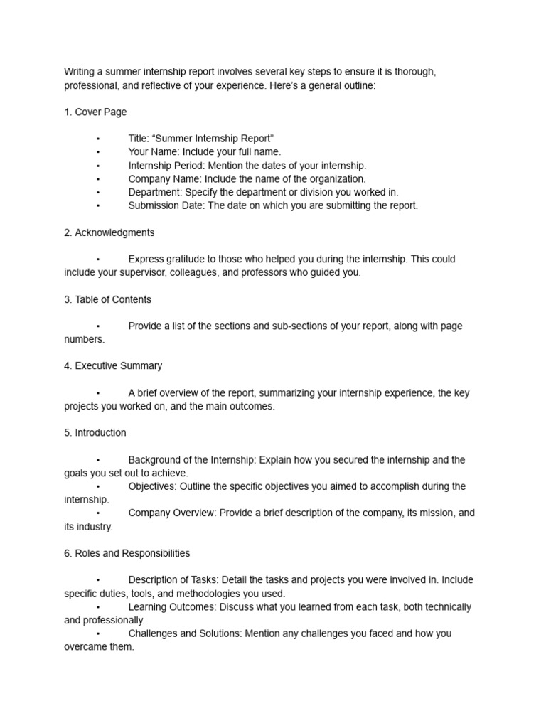 Report Writing Sip | PDF