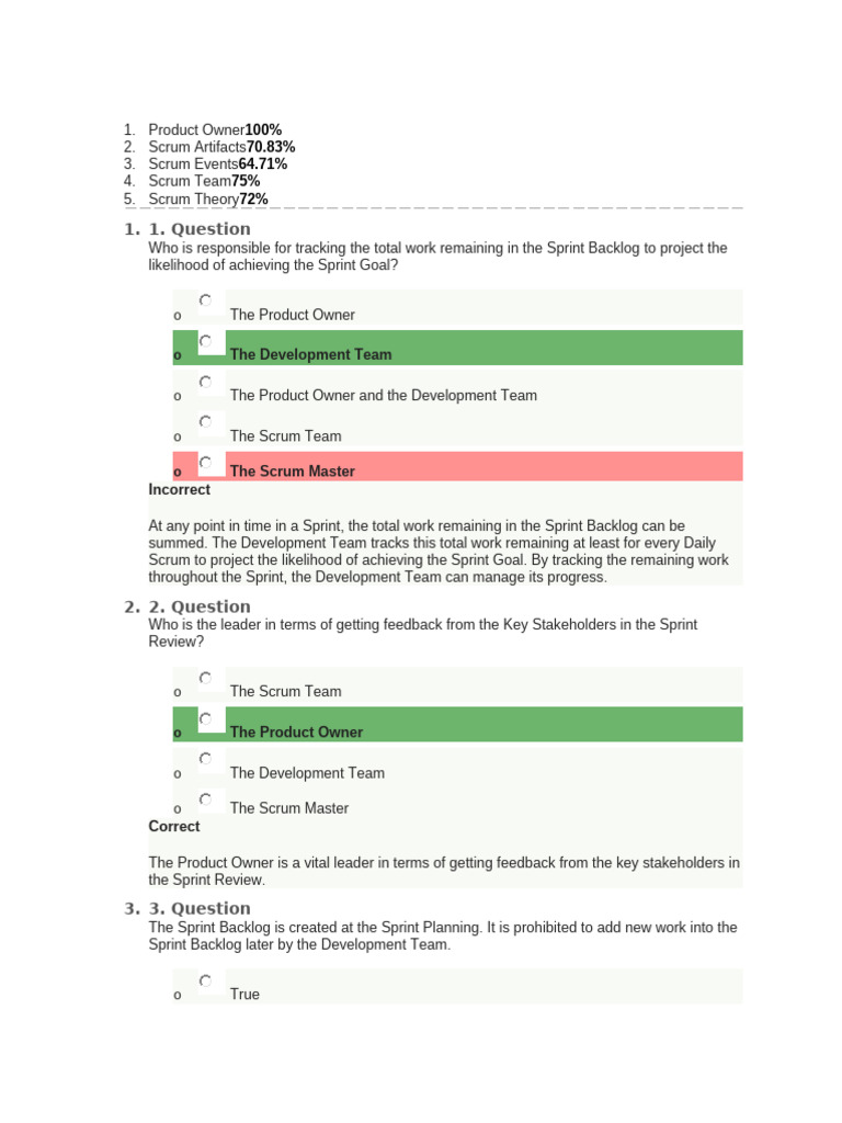 Pspo 2 questions | PDF