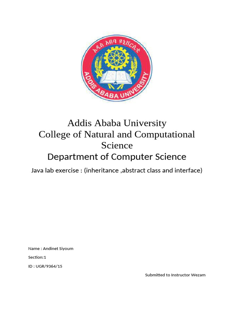 Lab Exercise | PDF