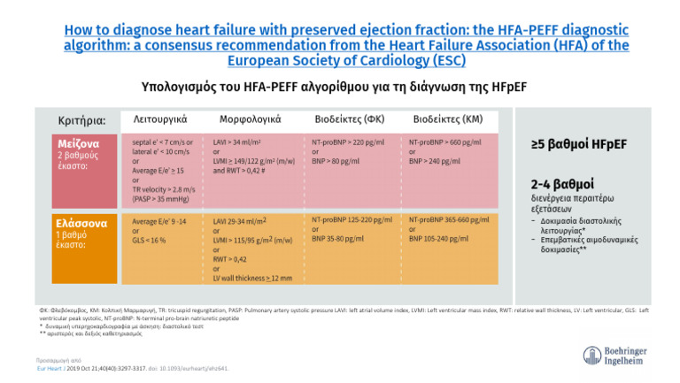 PC-GR-102027 ESC Algorithm To Suspect HFpEF in A Patient | PDF
