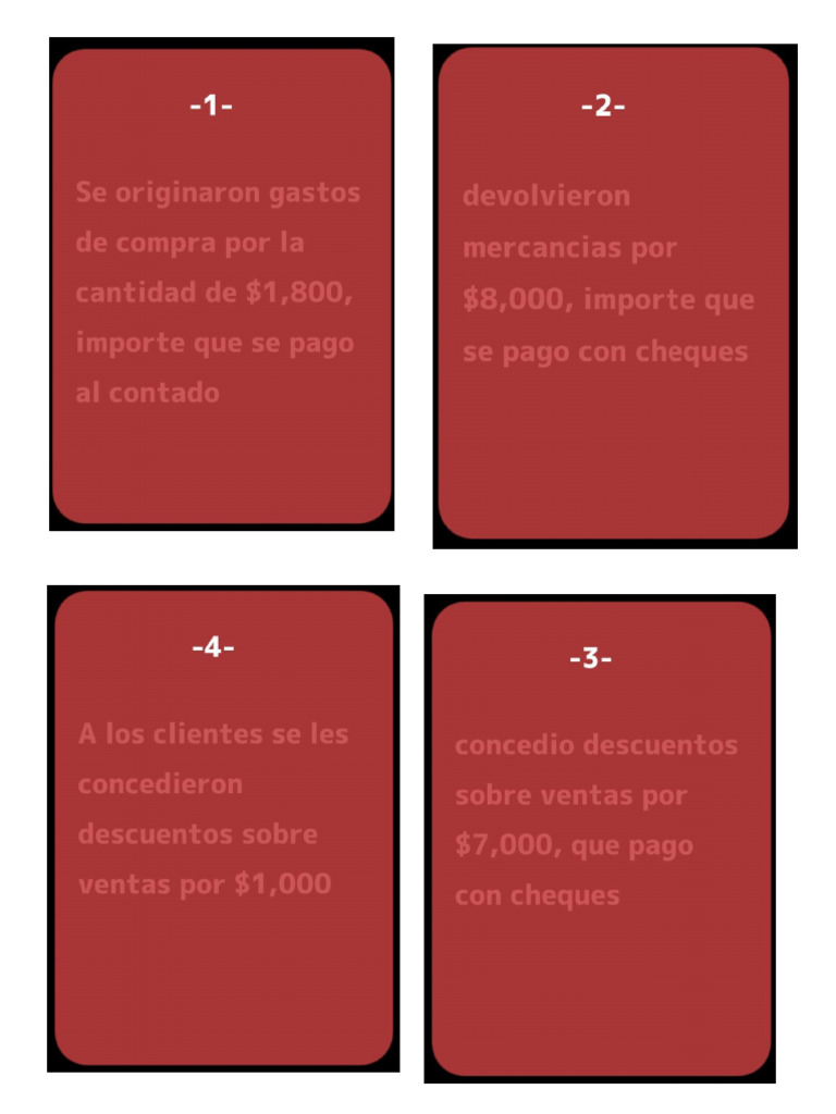 Fichas Rojas Juego | PDF