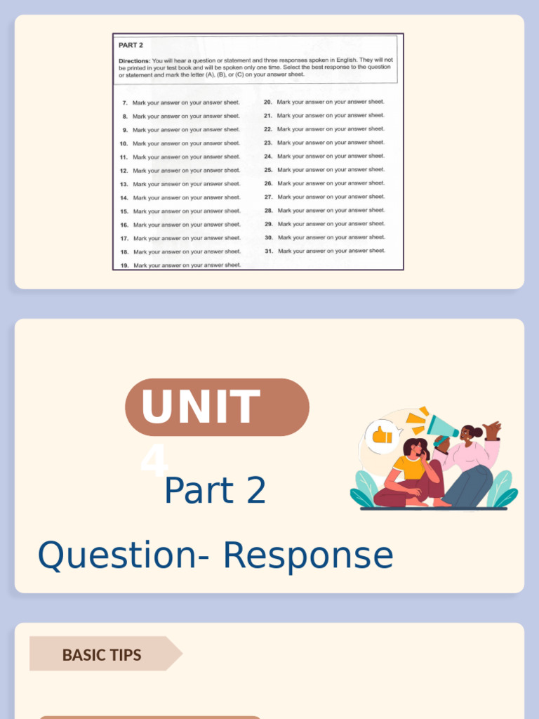 Listening Part 2 | PDF