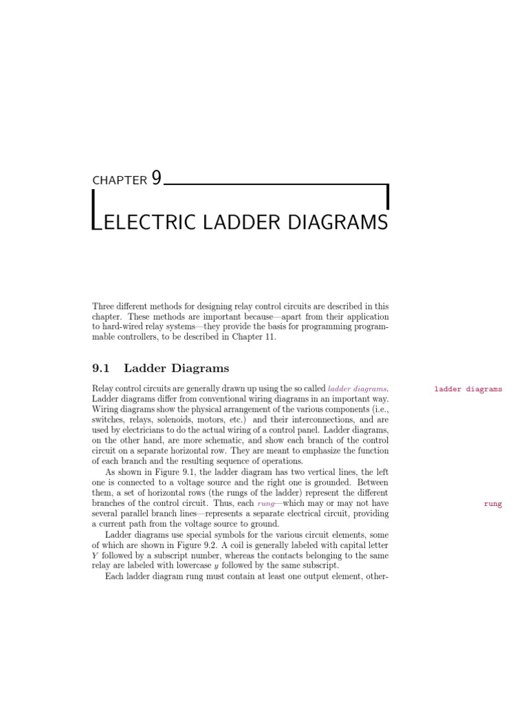 Understanding Ladder Diagrams | PDF | Relay | Switch