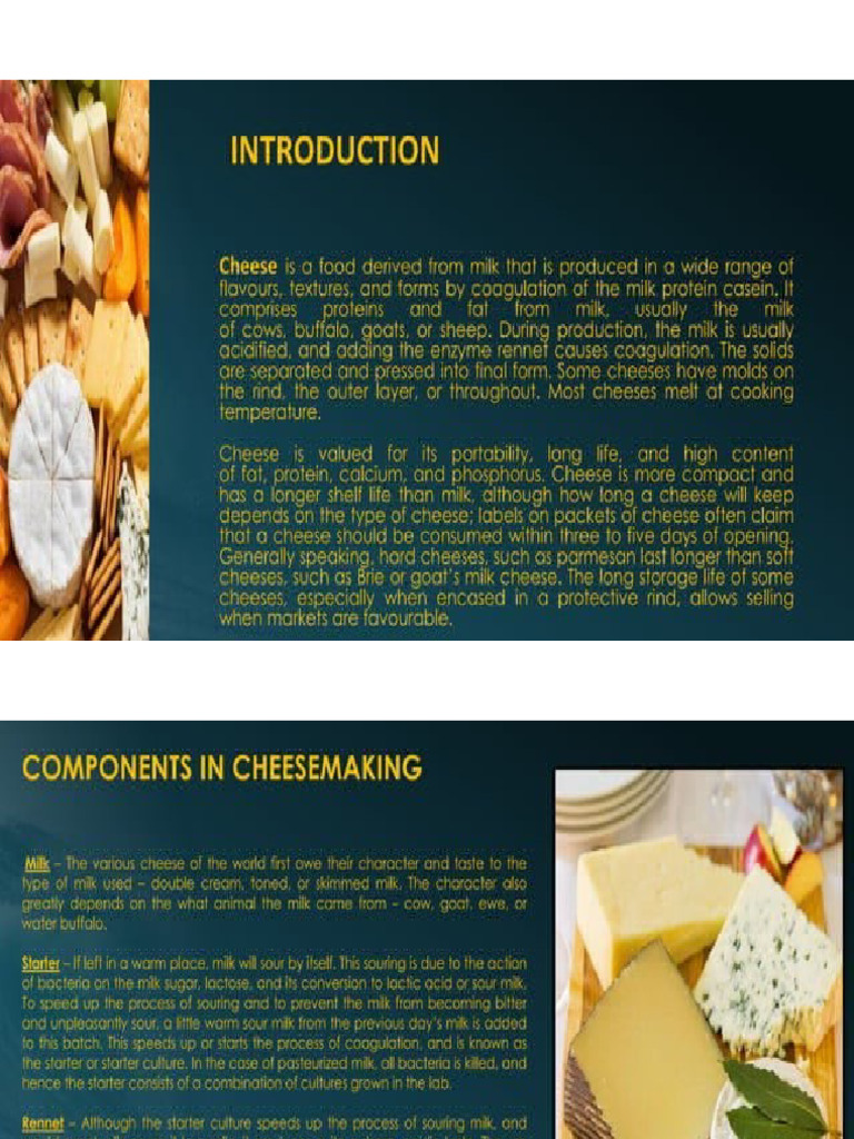 Cheese | PDF