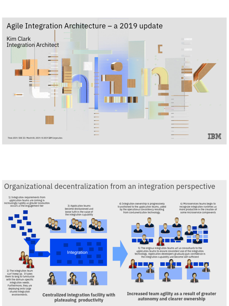 Agile Integration Architecture - A 2019 Update | PDF