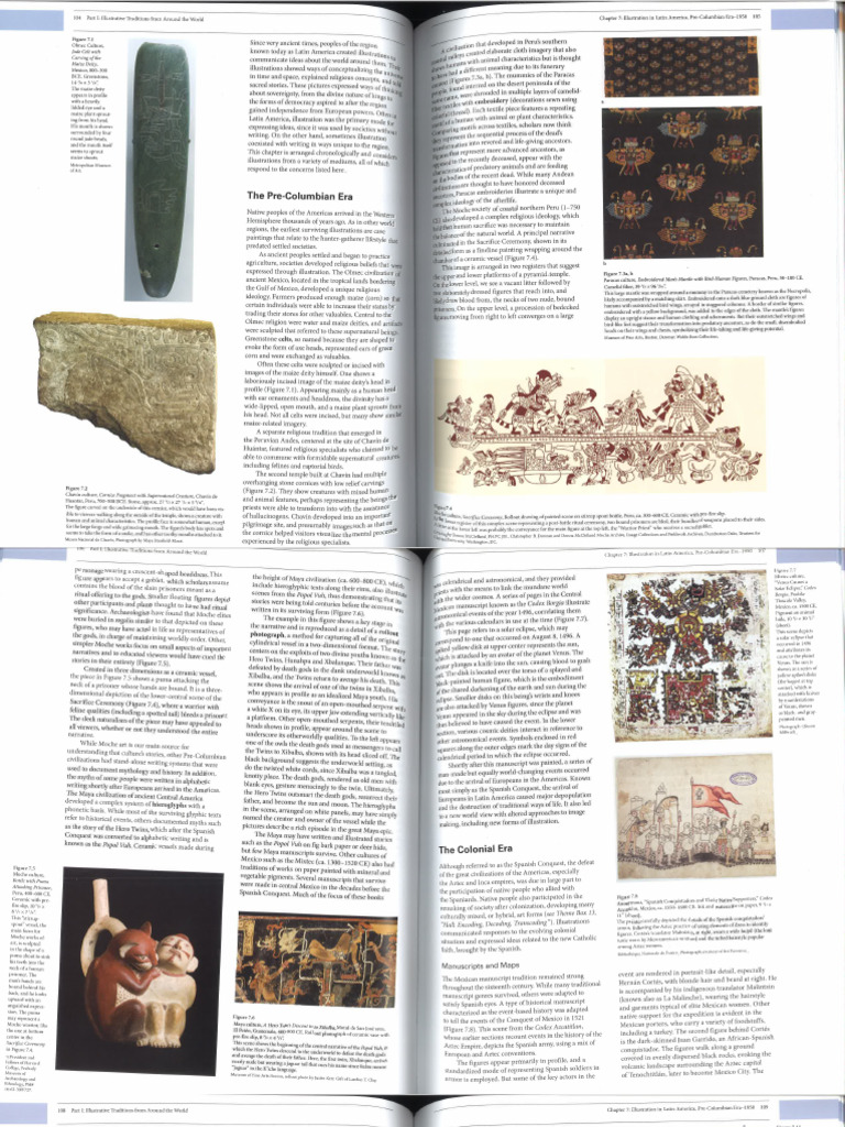 Illustration in Latin America, Pre-Columbian Era-1950 | PDF