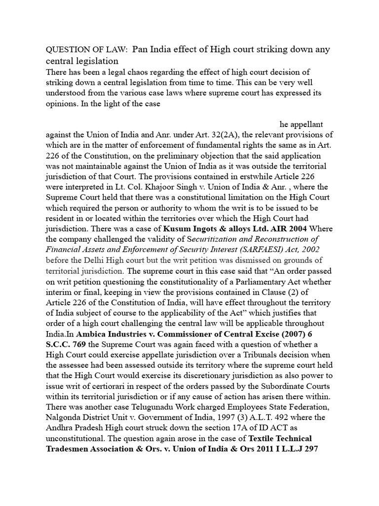 Constitutional Assignment 2 N Pdf