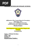 Core Practical 11 Magnetic Fields Investigating The Magnetic Field Patterns | PDF | Compass ...