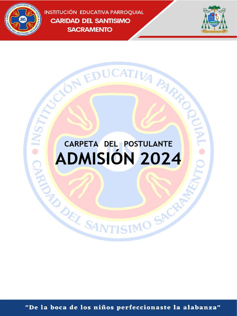 Carpeta de Admision 2024 CSS | PDF