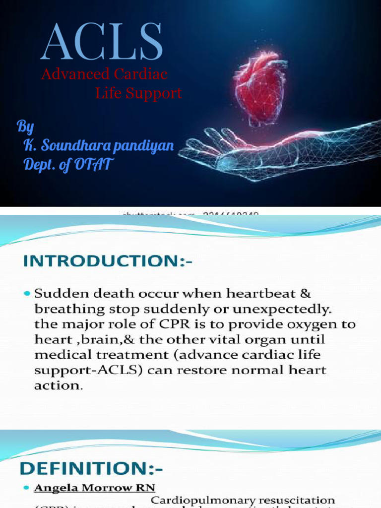Acls | PDF