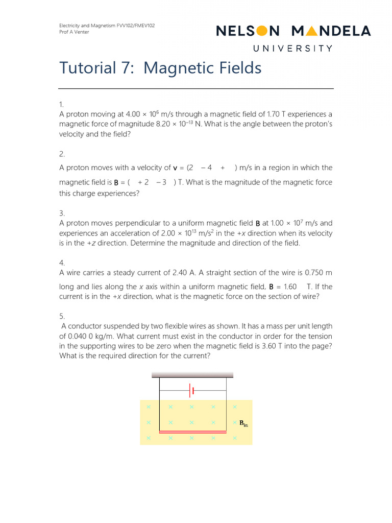 Ch 29 Magnetic Fields Pdf