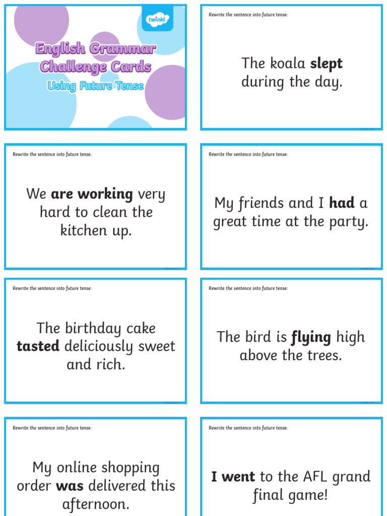 Challenge Cards | PDF