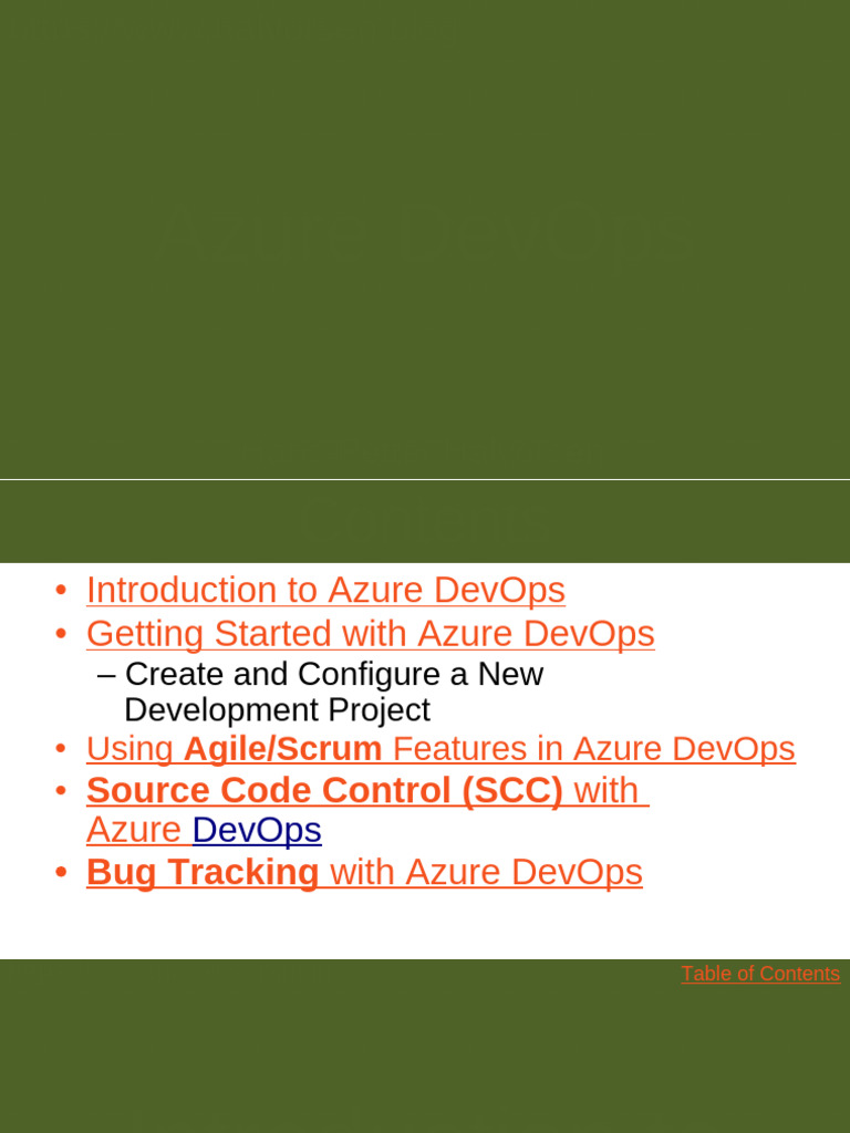 Azure DevOps | PDF