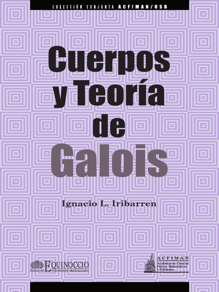 Cuerpos y Teoria de Galois | PDF