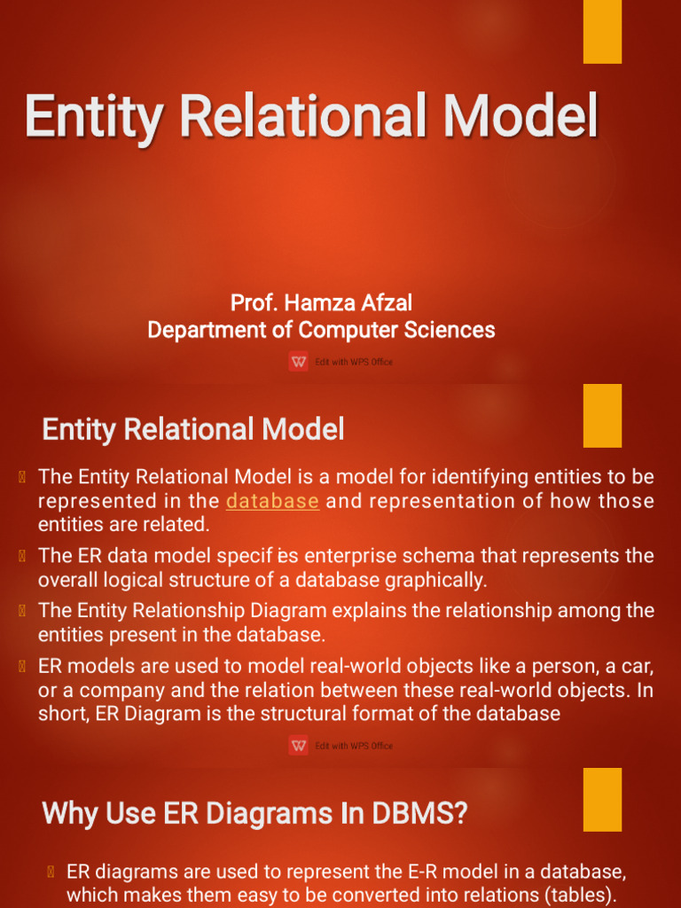 DataBase(ER Model) | PDF