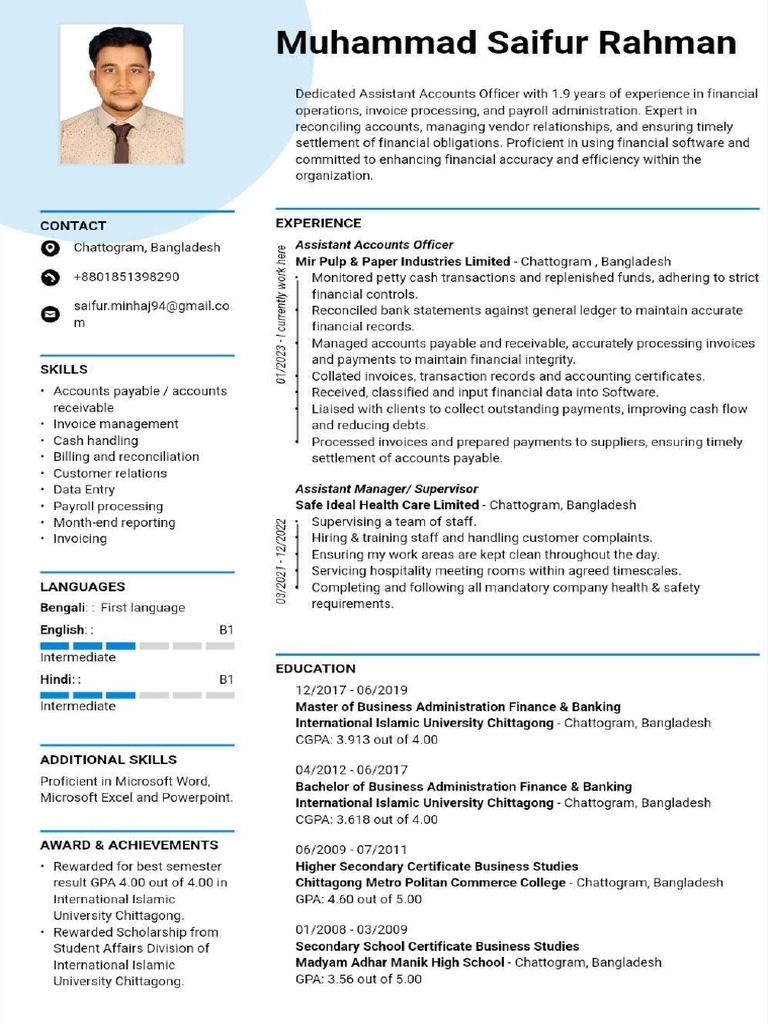 Qatar Job Cv | PDF
