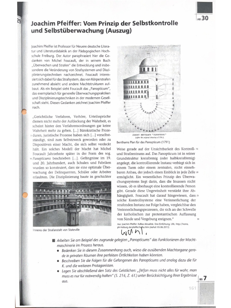 Der Process - Franz Kafka Kopie Abivorbereitung | PDF