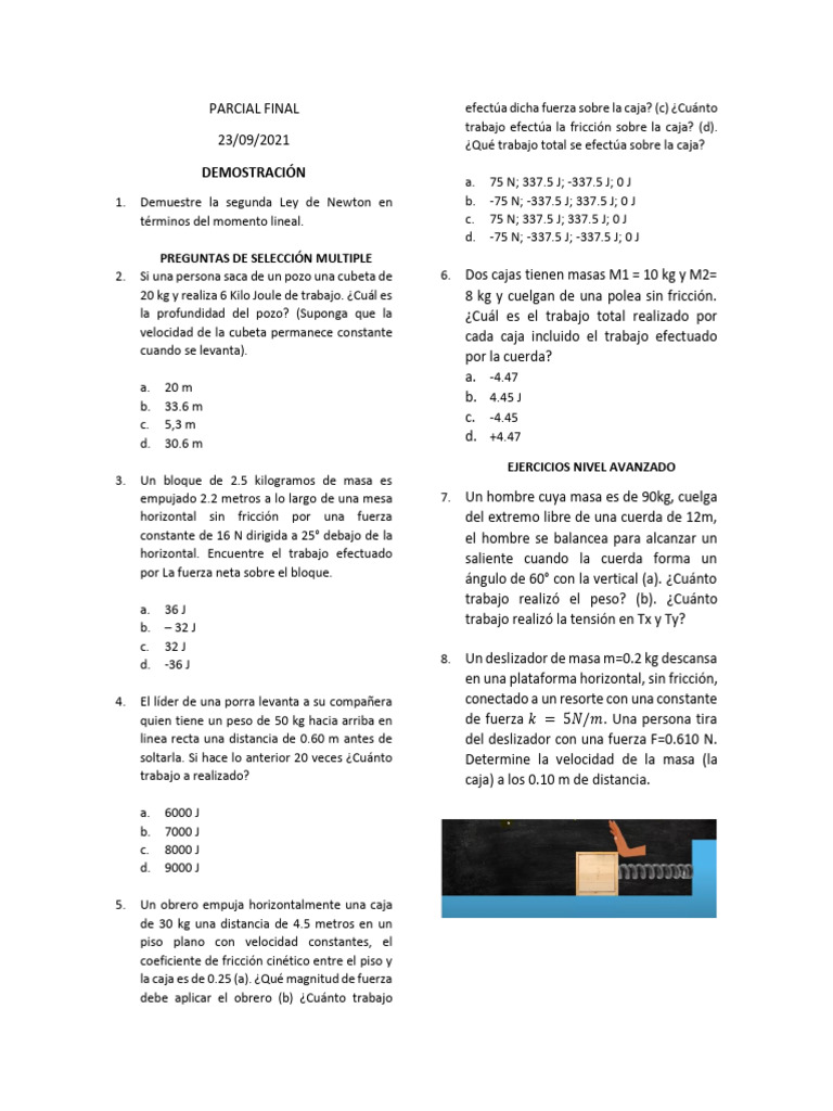 PARCIAL FINAL (1) | PDF