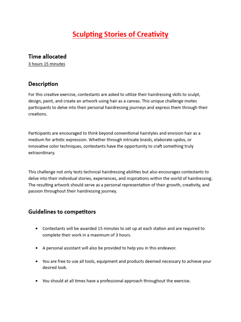 Sculpting Stories of Creativity | PDF