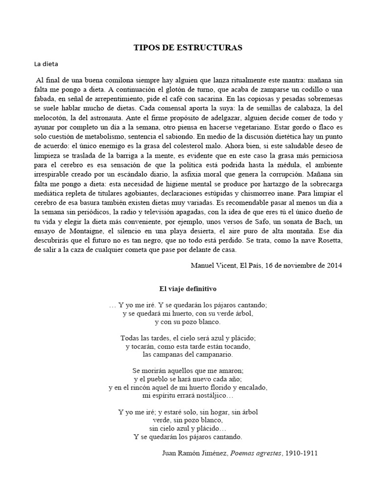 Tipos de estructura | PDF