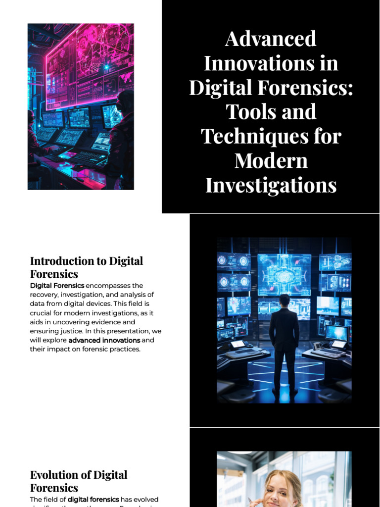 Wepik Advanced Innovation Digital Forensics Tools and Techniques For Modern Investigations 2 | PDF