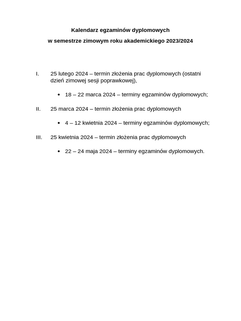 Kalendarz Obron Zima 2023 2024 | PDF