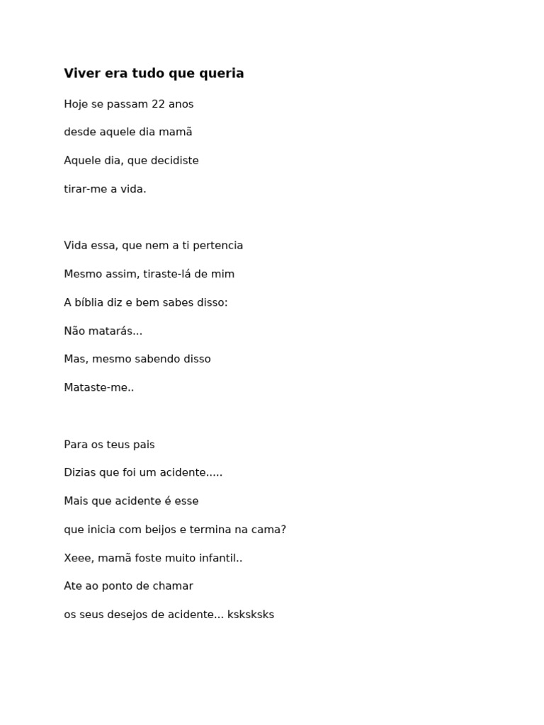 Poema 2 | PDF