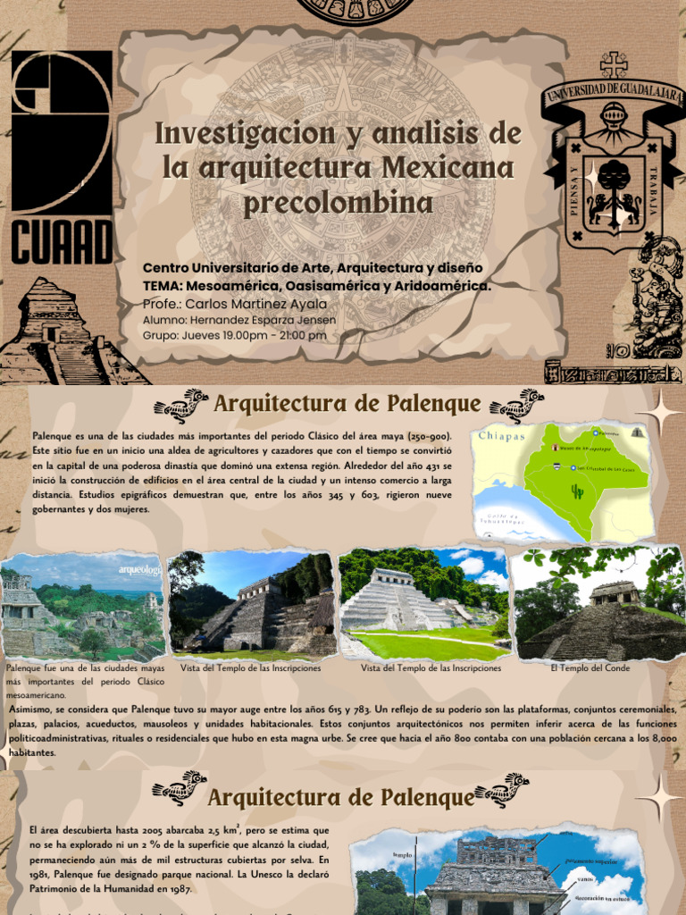 Arquitectura de Palenque | PDF