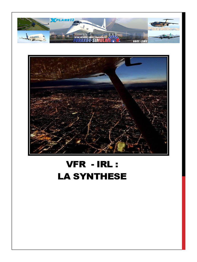 Furax 84 Fiche Synthèse Navigation VFR | PDF