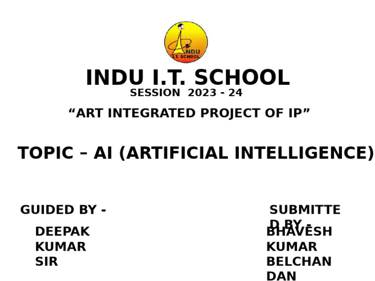 Front Page of Ip | PDF