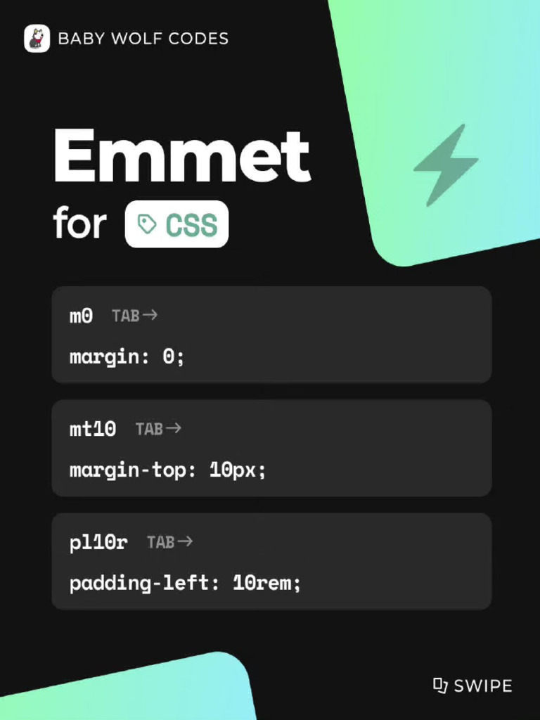 Emmet For Css | PDF