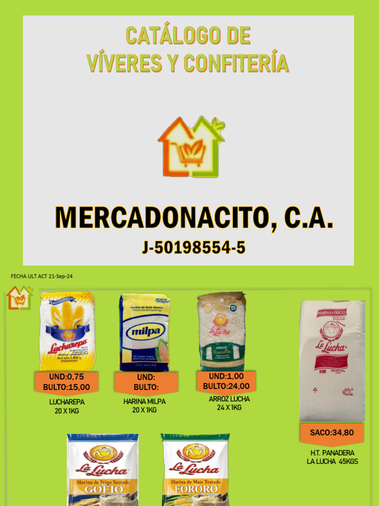 Viveres BCV 22-09 | PDF