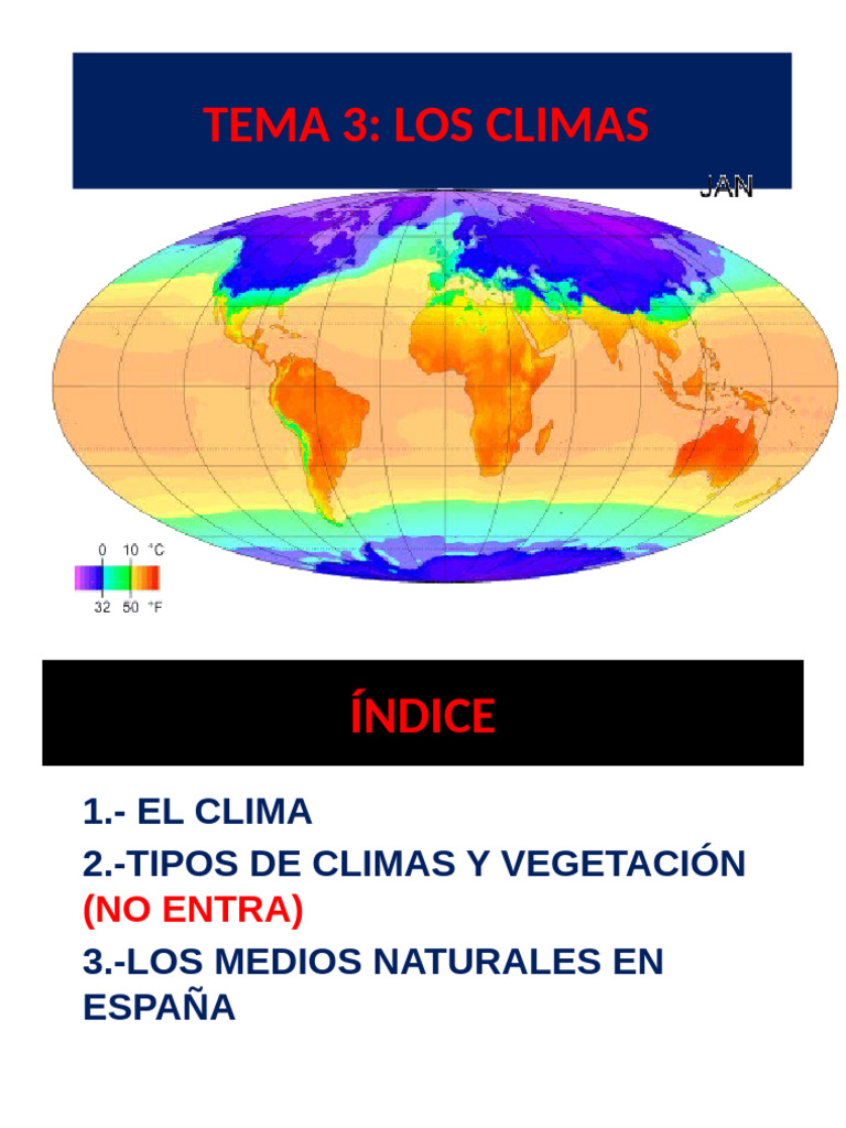 TEMA 3 LOS CLIMAS | PDF