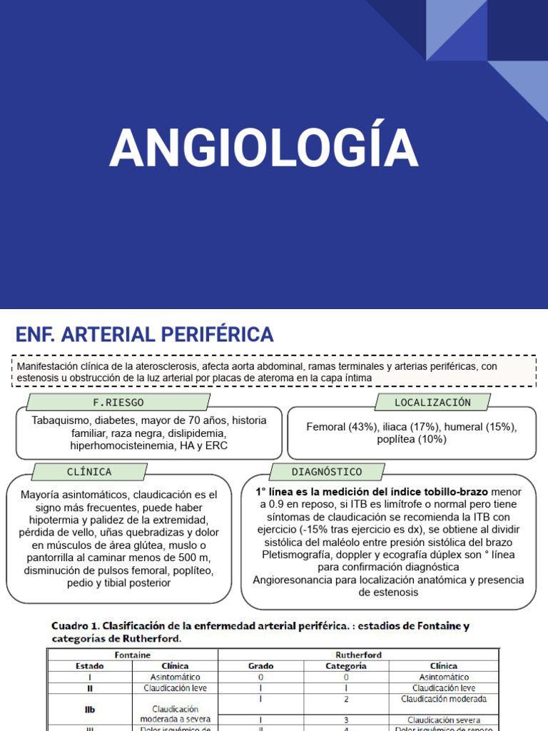 ANGIOLOGIA | PDF