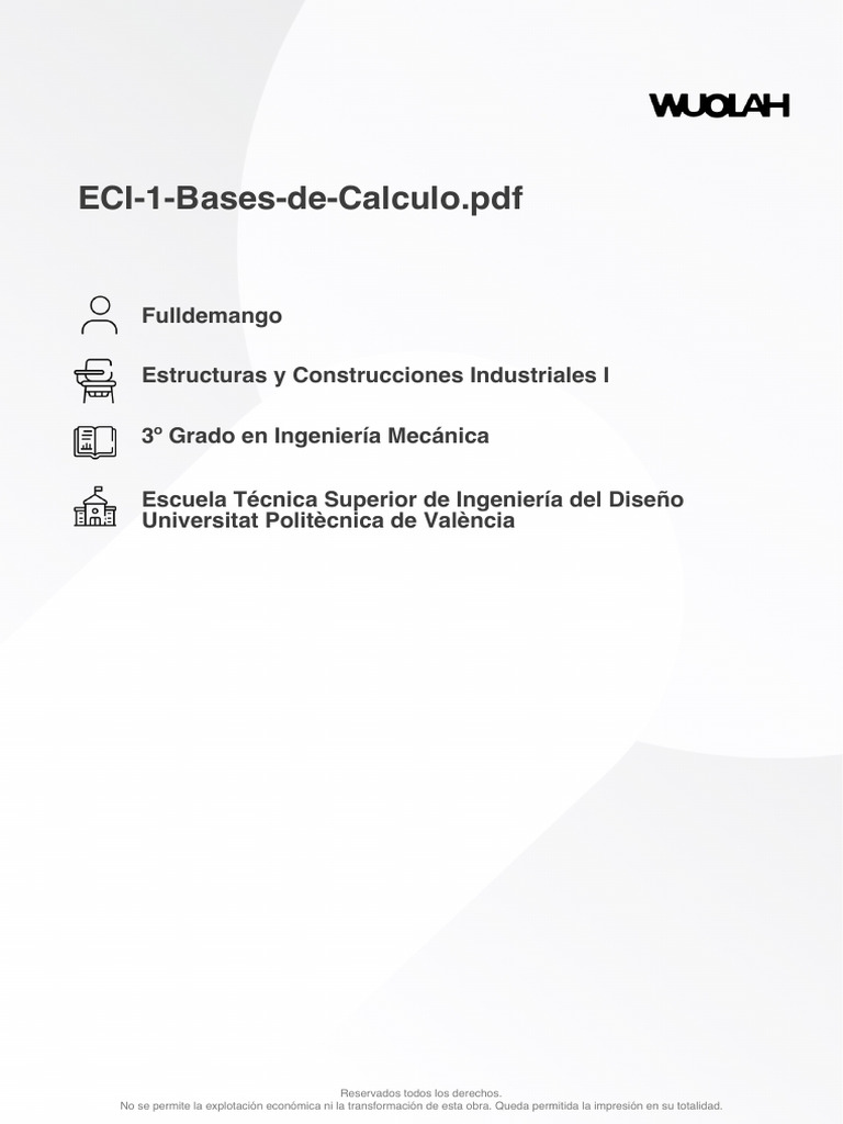 Wuolah Free ECI 1 Bases de Calculo | PDF
