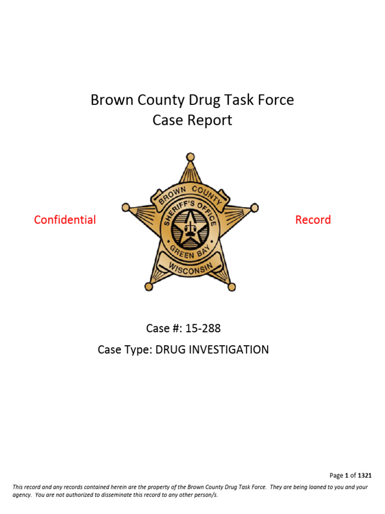 15-288 (Drug Investigation) | PDF