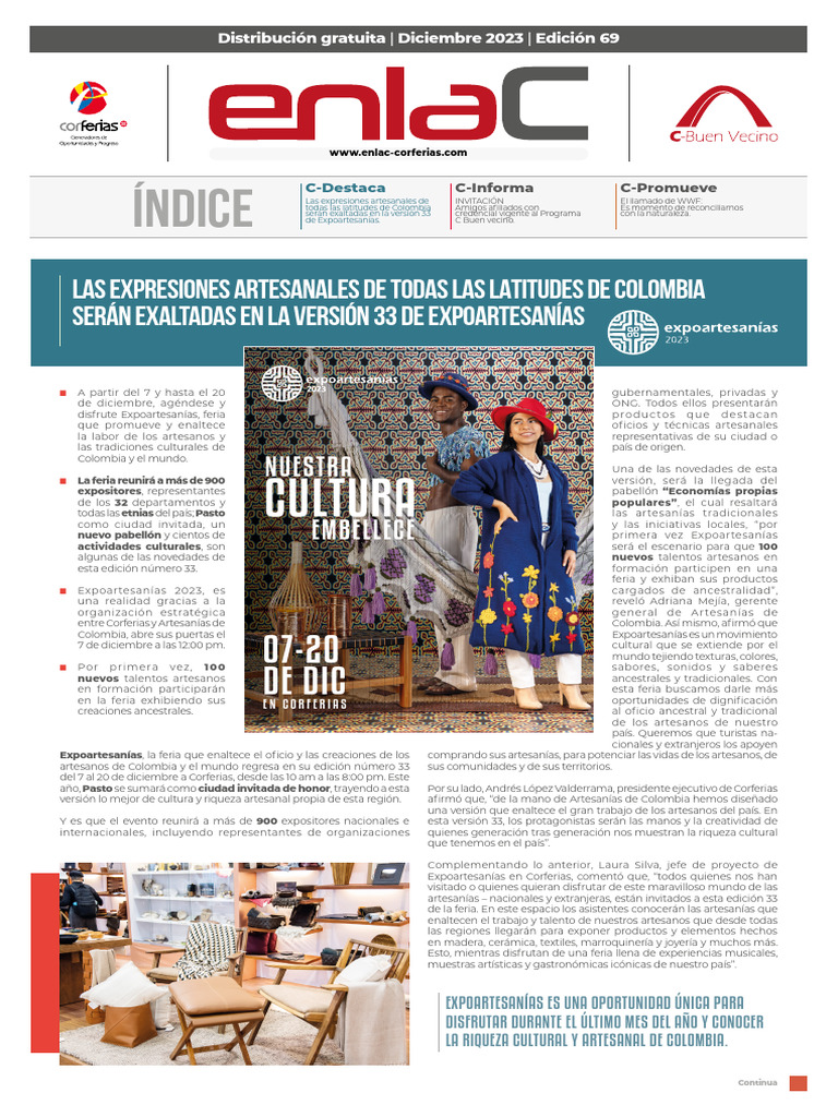 Periodico Enlac 069 Dic 2023 | PDF