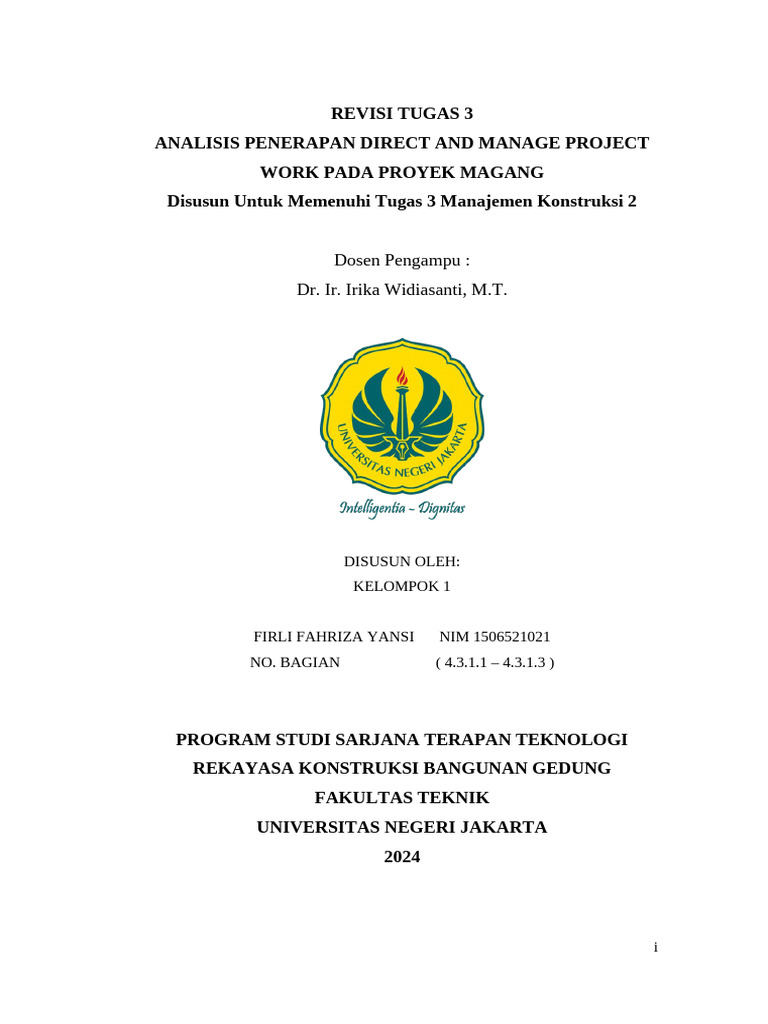 MK 2 - 121 - Tugas 03 - Firli Fahriza Yansi | PDF